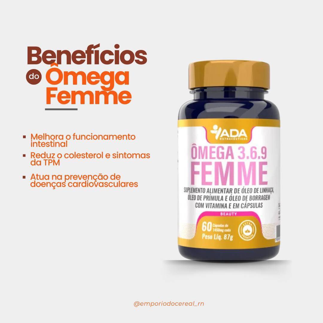 Conheça o Ômega Femme com a Empório do Cereal - Nossas Notícias